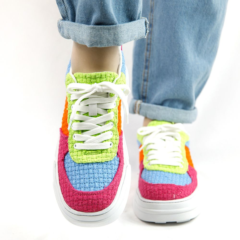 Tênis colors Rawsan Pink - Lelive